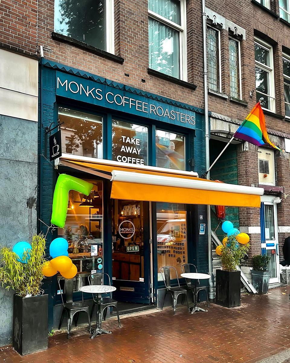 Monks Coffee Roasters - Amsterdam, Netherlands | European Coffee Trip