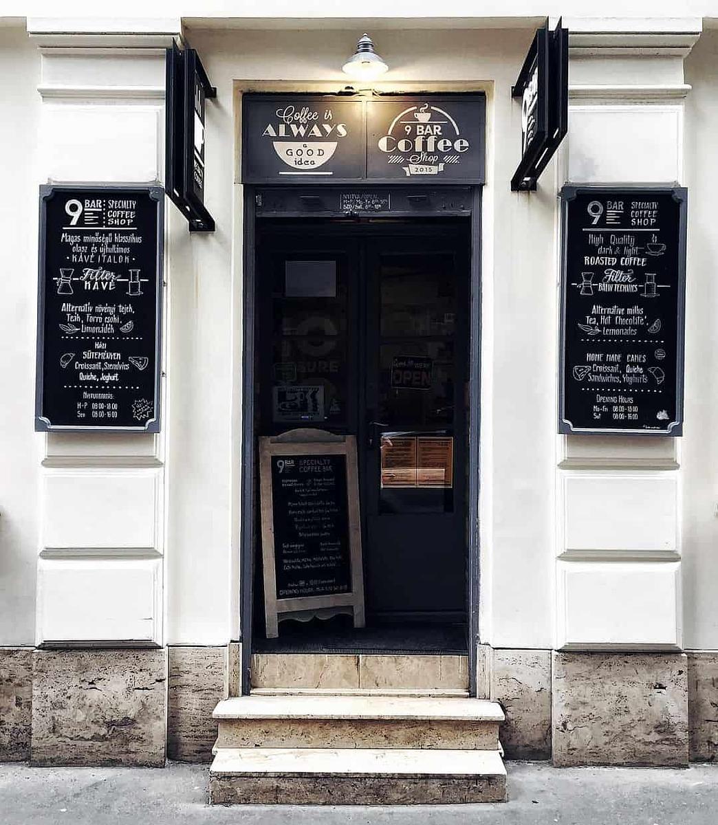 9BAR - Budapest, Hungary | European Coffee Trip