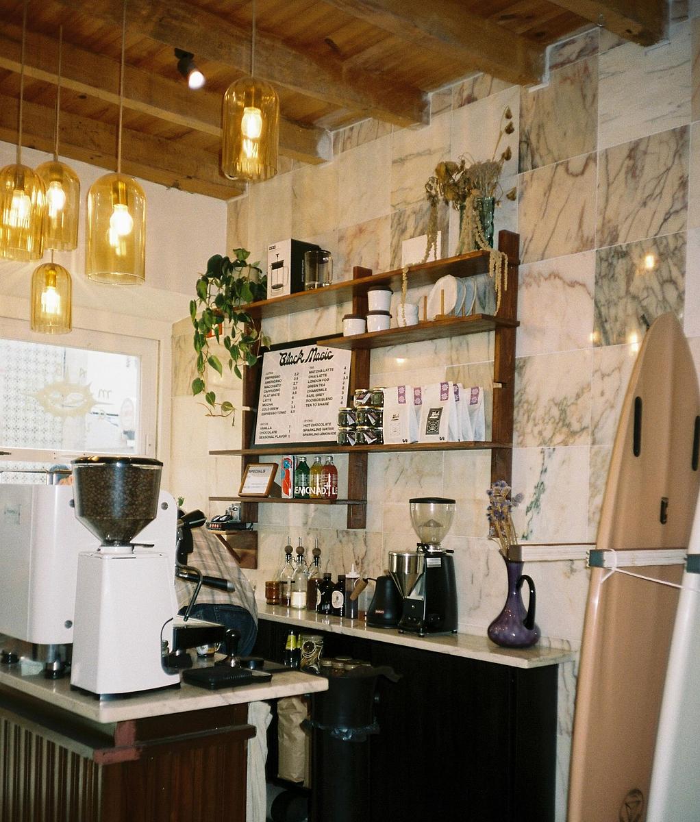 Black Magic Cafe - Ericeira, Portugal | European Coffee Trip