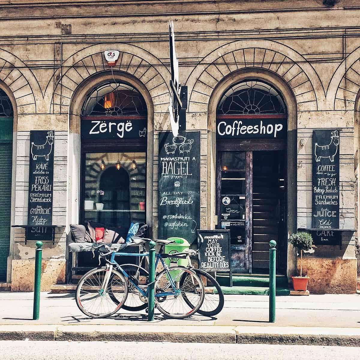 Zërgë Coffeeshop - Budapest, Hungary | European Coffee Trip