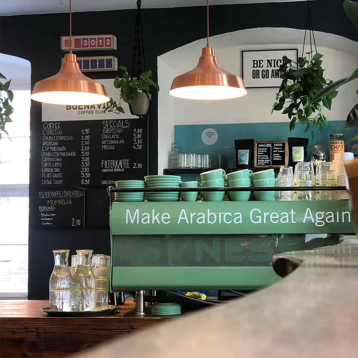 Buena Vida Coffee Club - Potsdam, Germany | European Coffee Trip