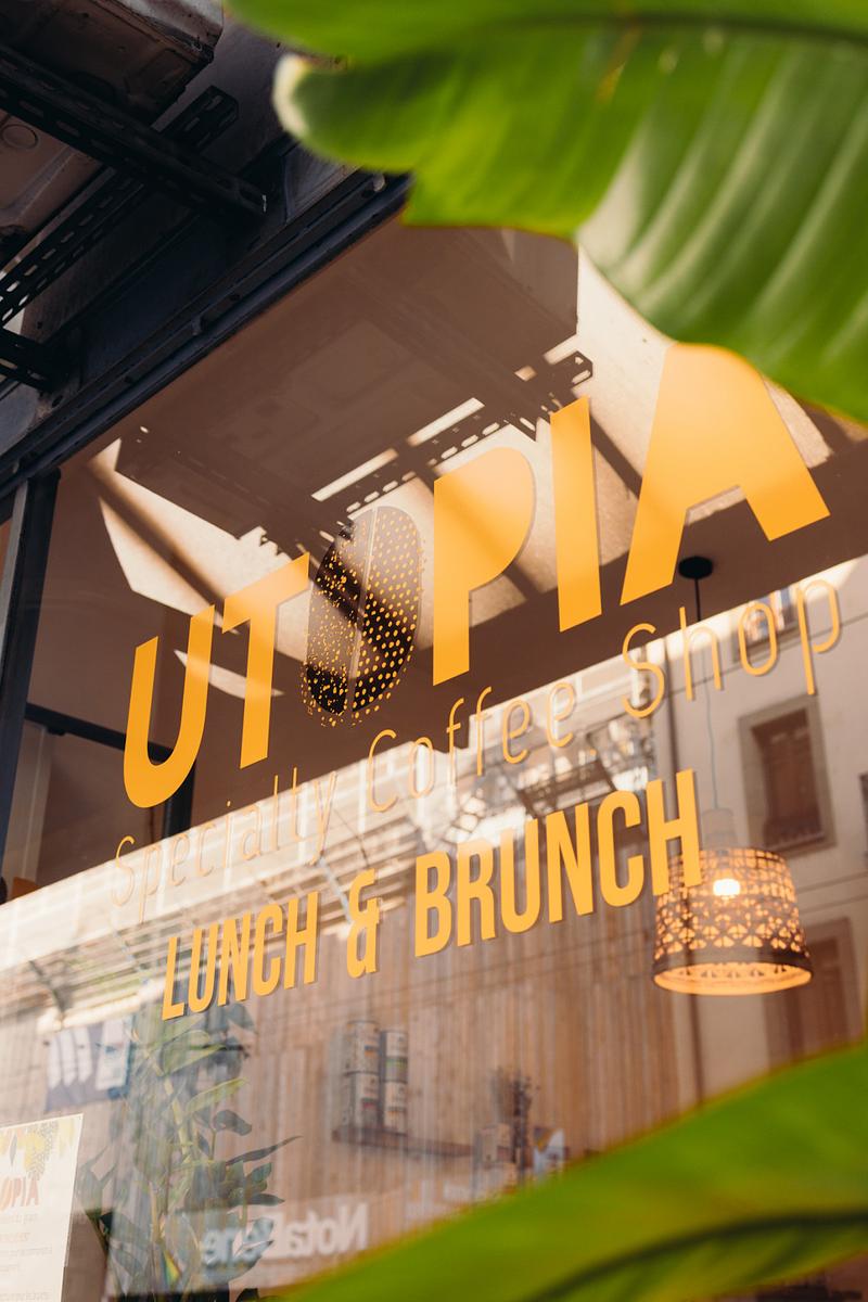 Utopia coffee shop - Geneva, Switzerland | European Coffee Trip