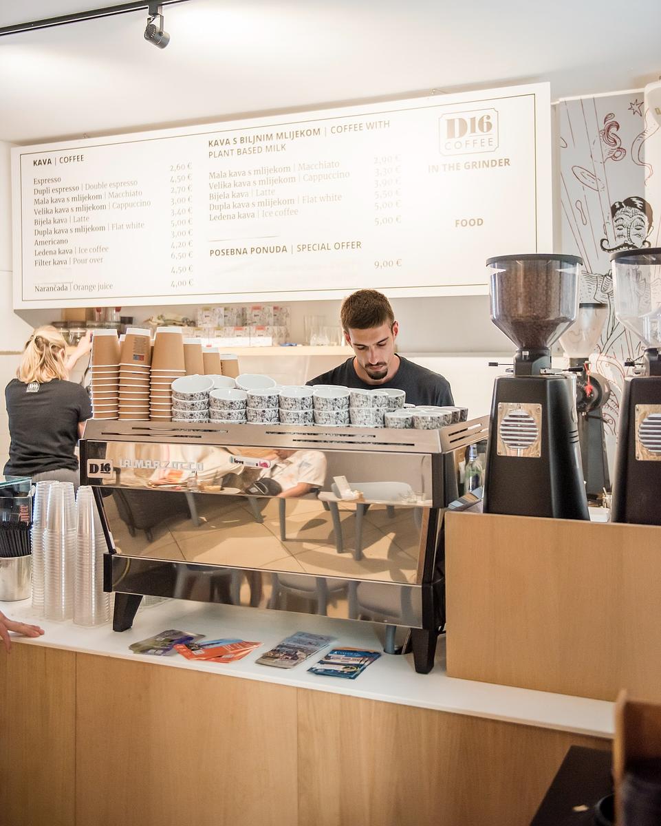 D16 Coffee - Split, Croatia | European Coffee Trip
