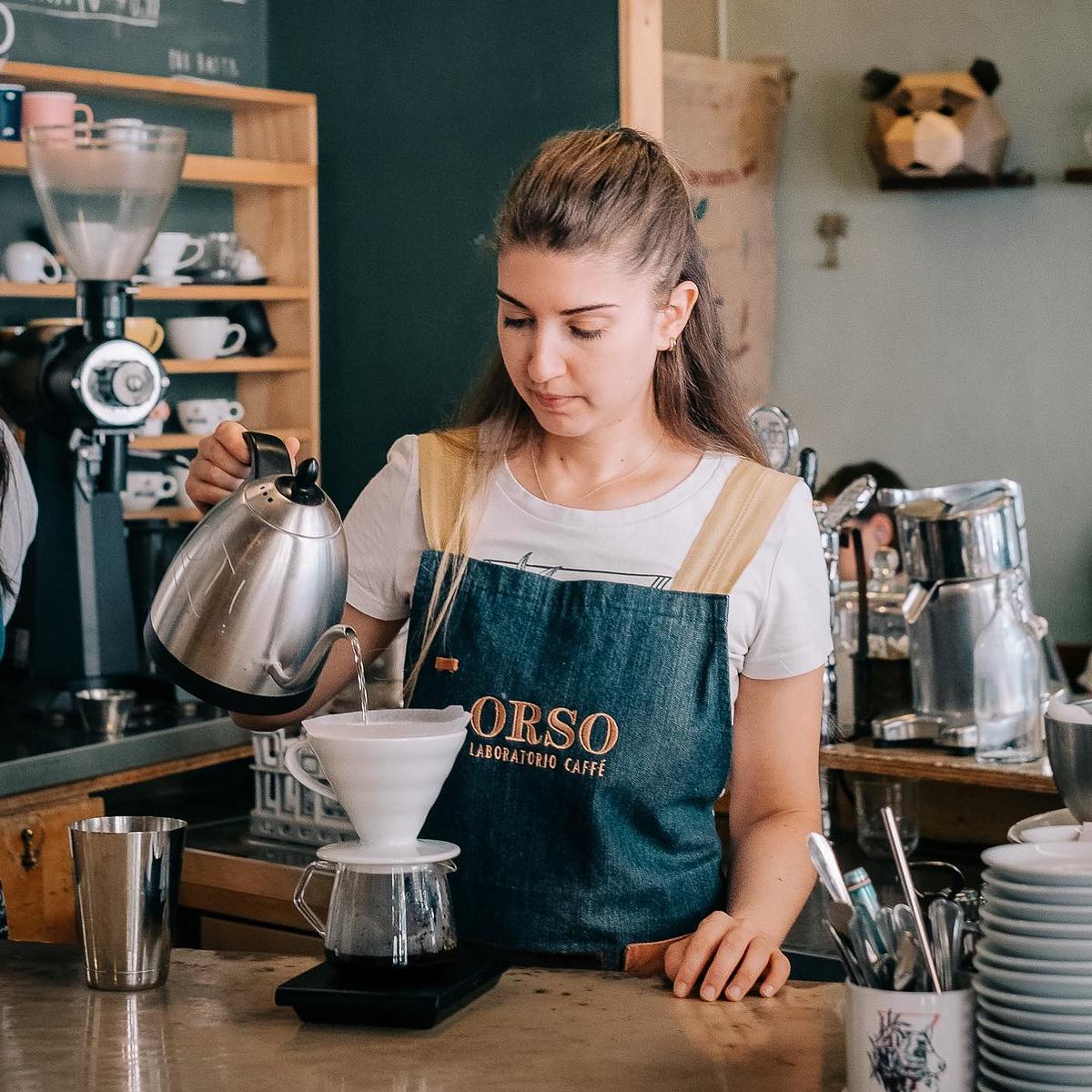 ORSO Laboratorio Caffè | SAN SALVARIO - Turin, Italy | European Coffee Trip